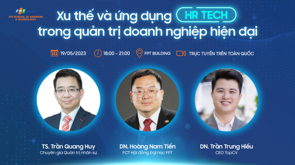 Xu thế & ứng dụng HR Tech trong quản trị nhân sự hiện đại
