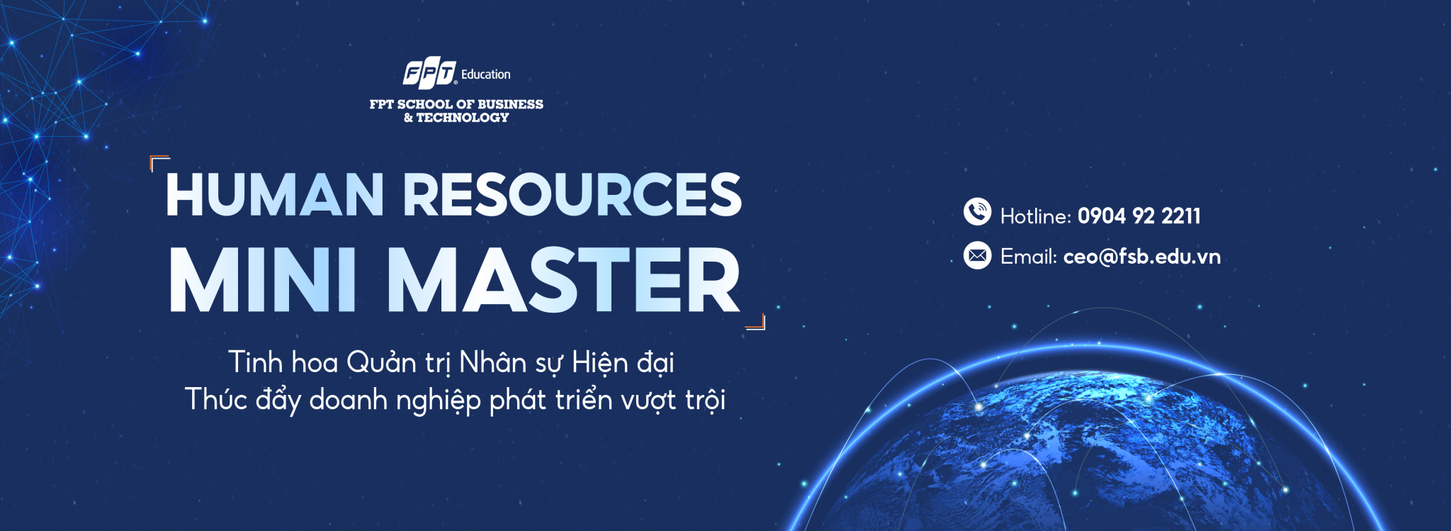 Khóa học HR Mini Master - Tinh hoa Quản trị nhân sự hiện đại