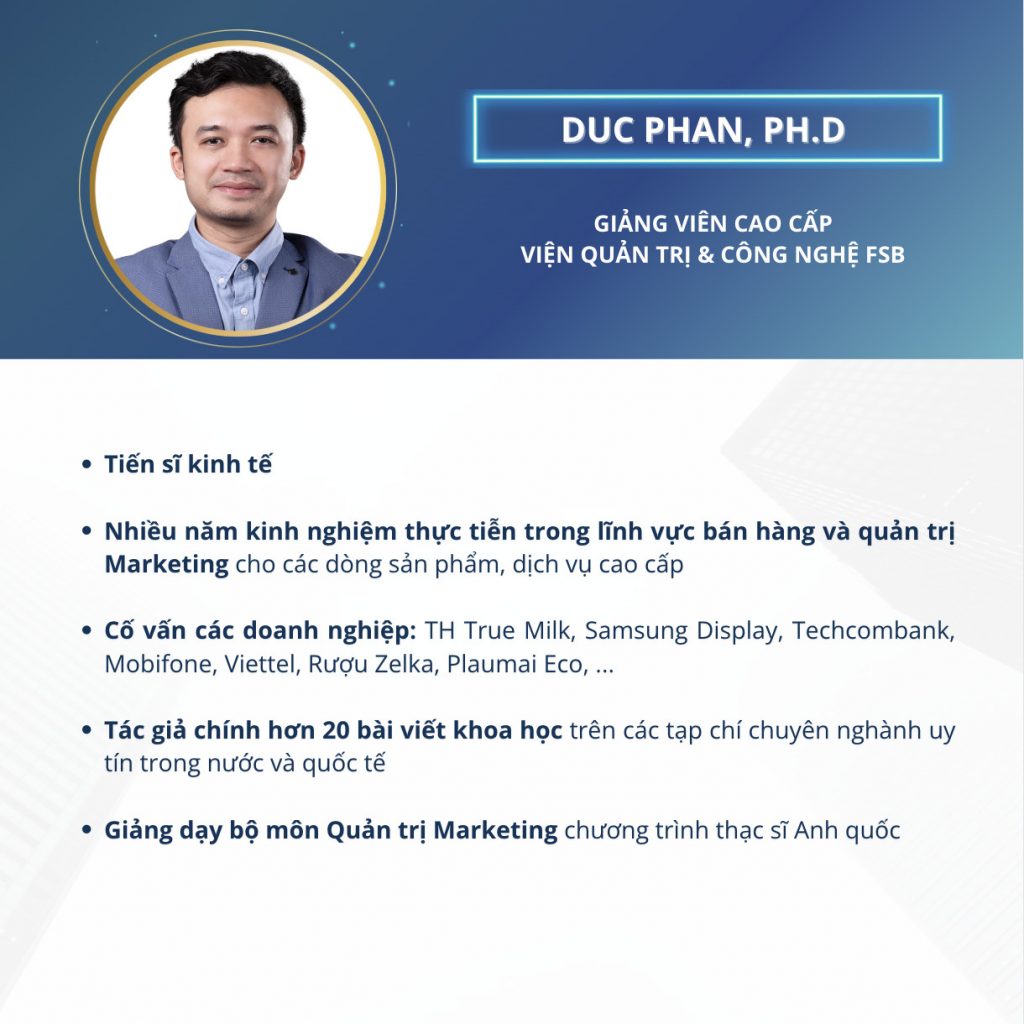 Thông báo khai giảng khóa CXM - Quản trị trải nghiệm khách hàng chuyên ...